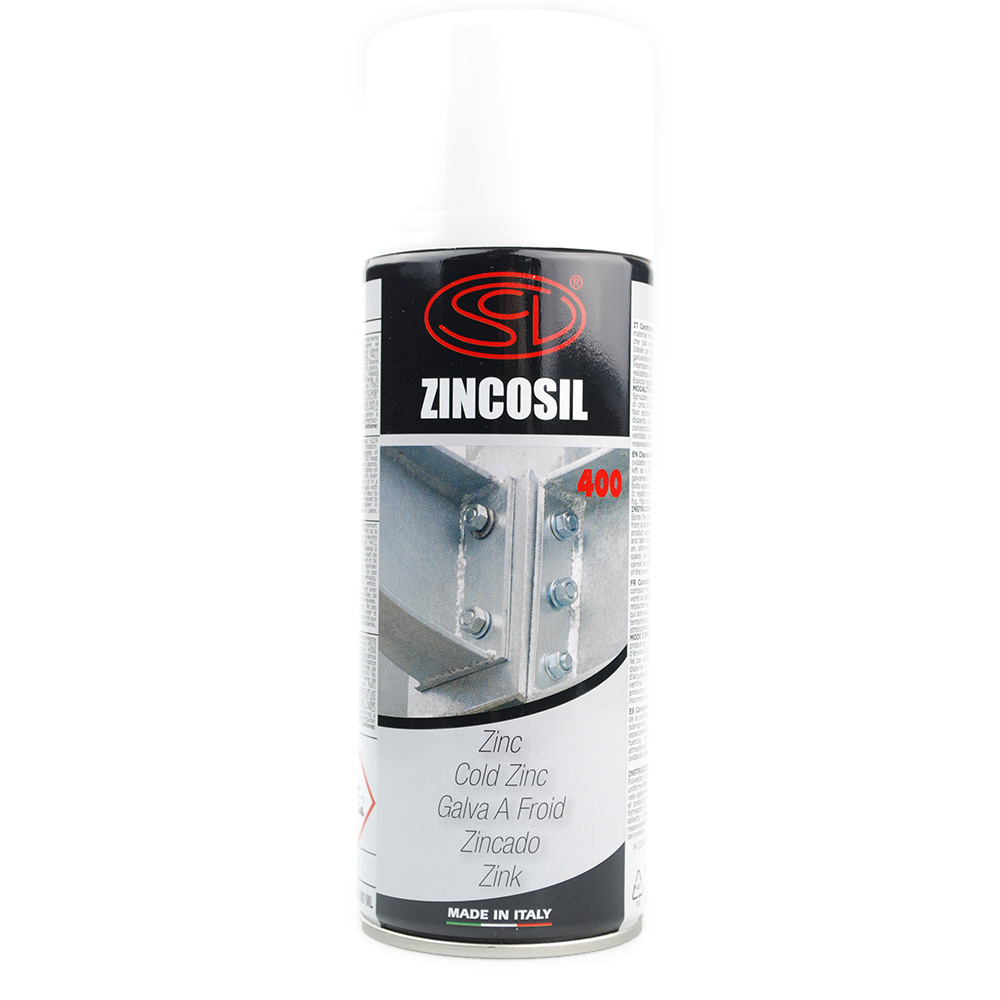 Zinco spray SC Zincosil 14510 chiaro puro 98% per trattamento strutture ...