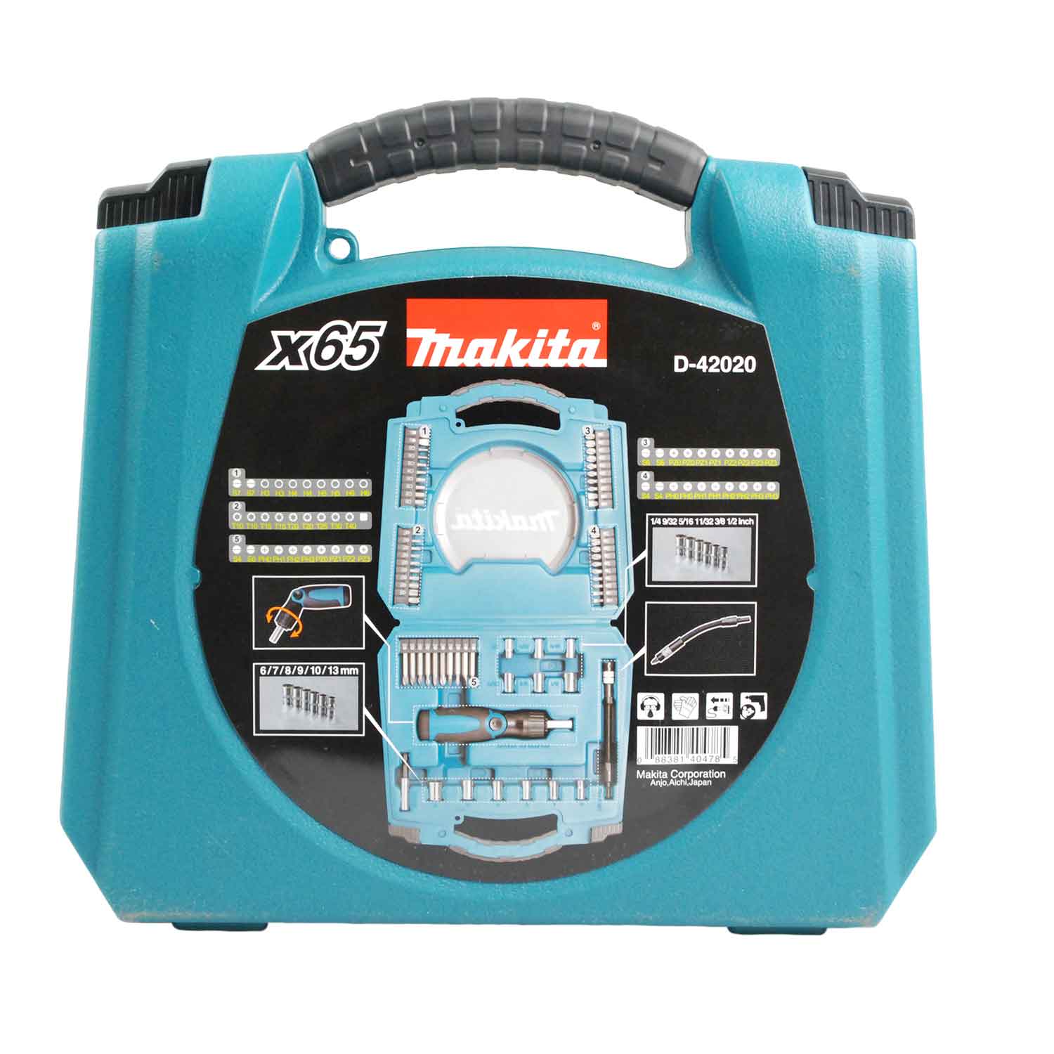 Kit Makita clx228aj+combo65access con trapano avvitatore hp333d ...