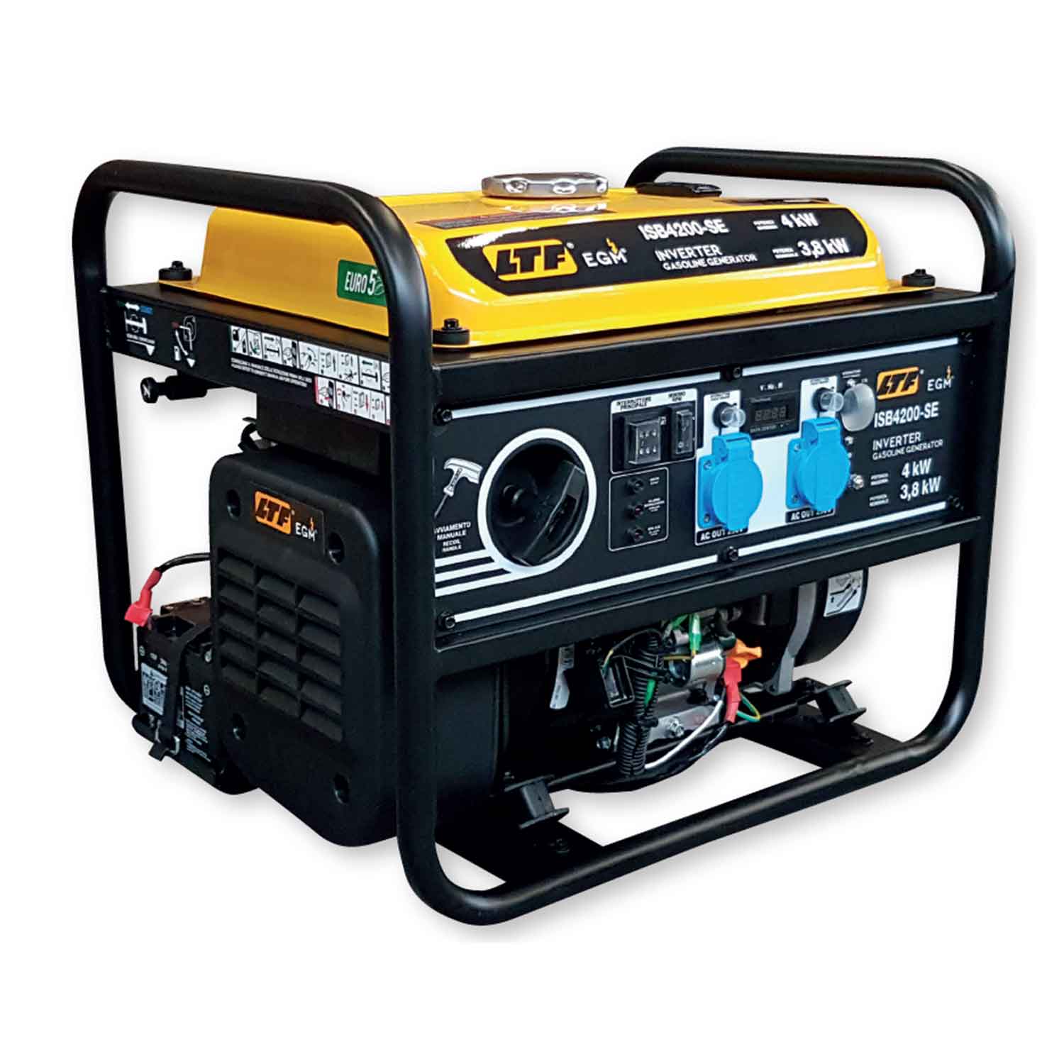 Generatore di corrente Inverter EGM isb4200-se motore a 4 tempi benzina ...