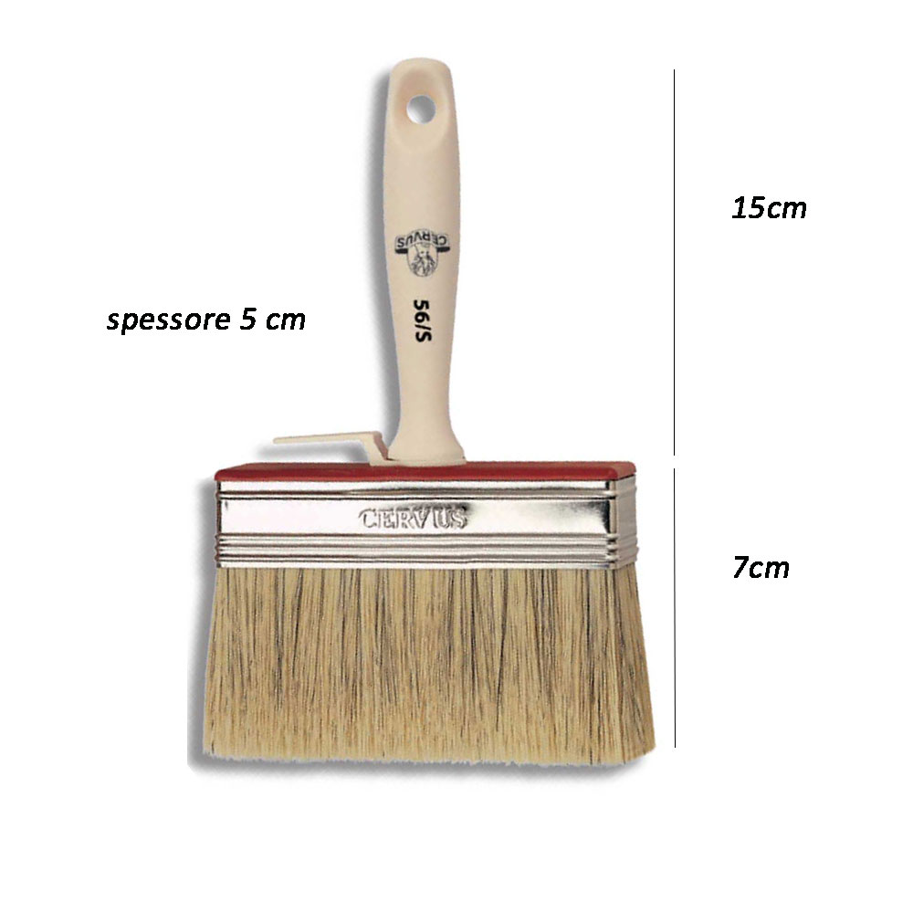 Kit pittore Cervus 56515kit pennellessa plafoncino 15x5 cm + 2 teli 16 ...