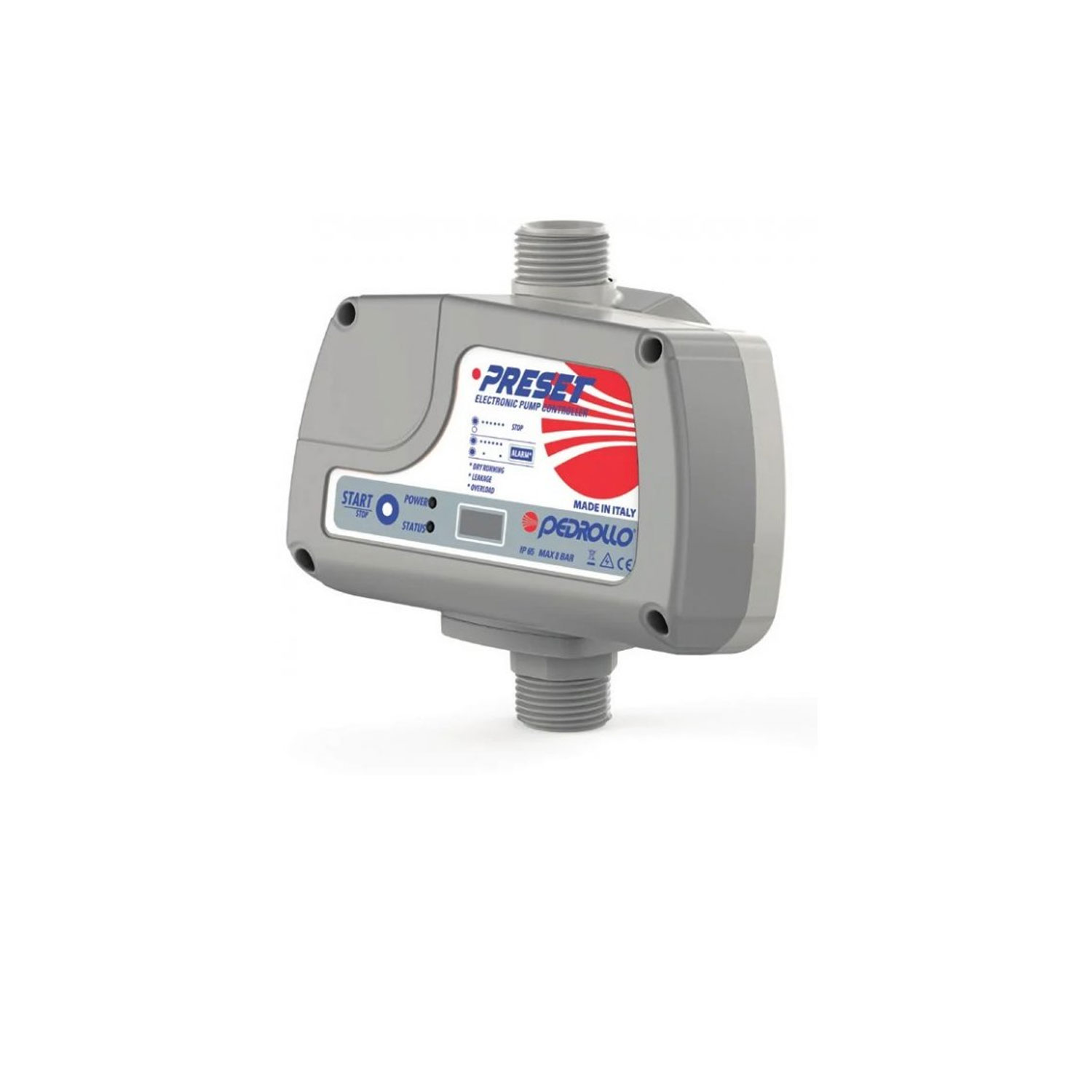 Pressostato Pedrollo PRESET per controllo e protezione pompe monofase ...