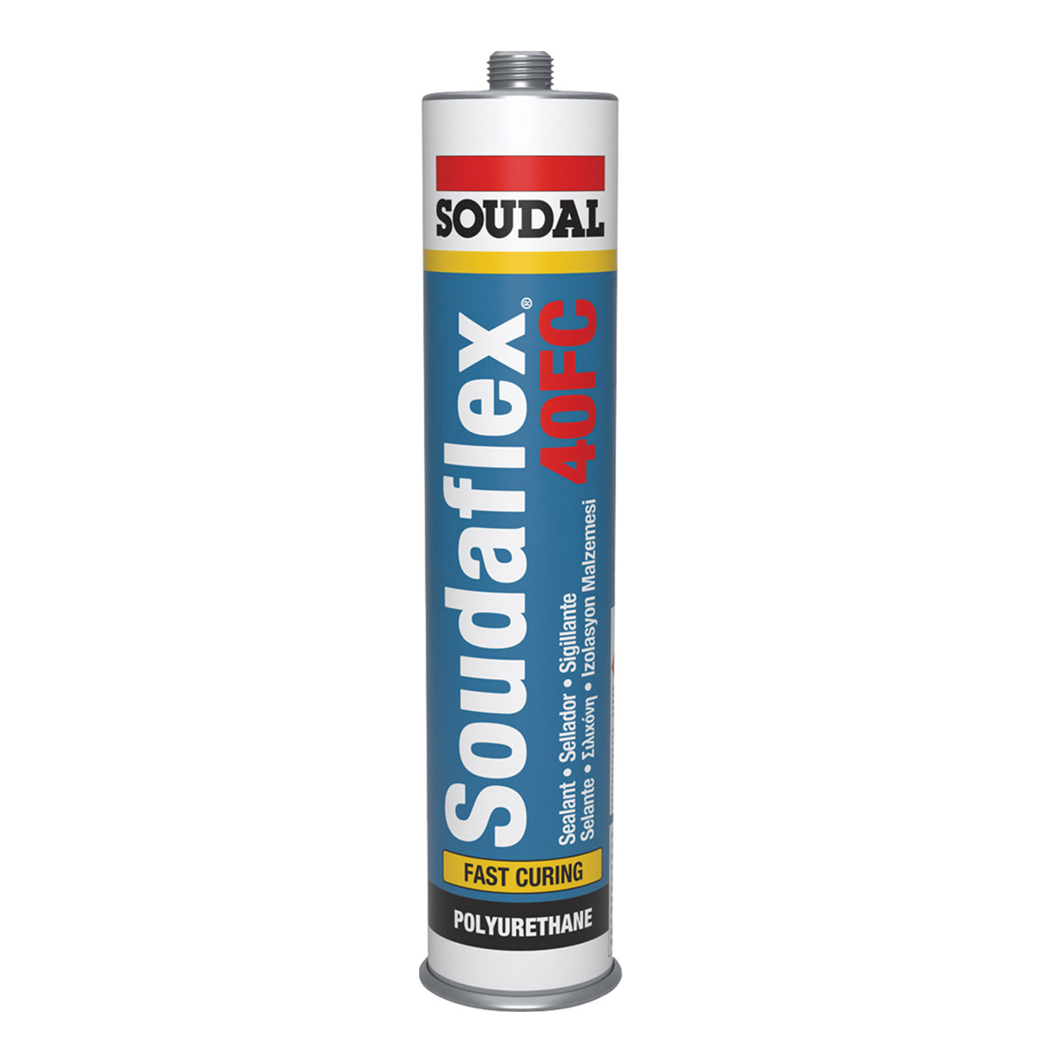 Sigillante SOUDAL Soudaflex 40 FC poliuretanico lamiere metalli grigio ...