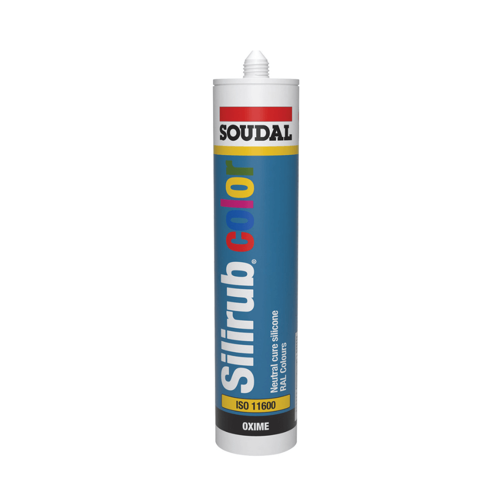 Silicone SOUDAL neutro sigillante colorato RAL 7016 grigio antracite ...