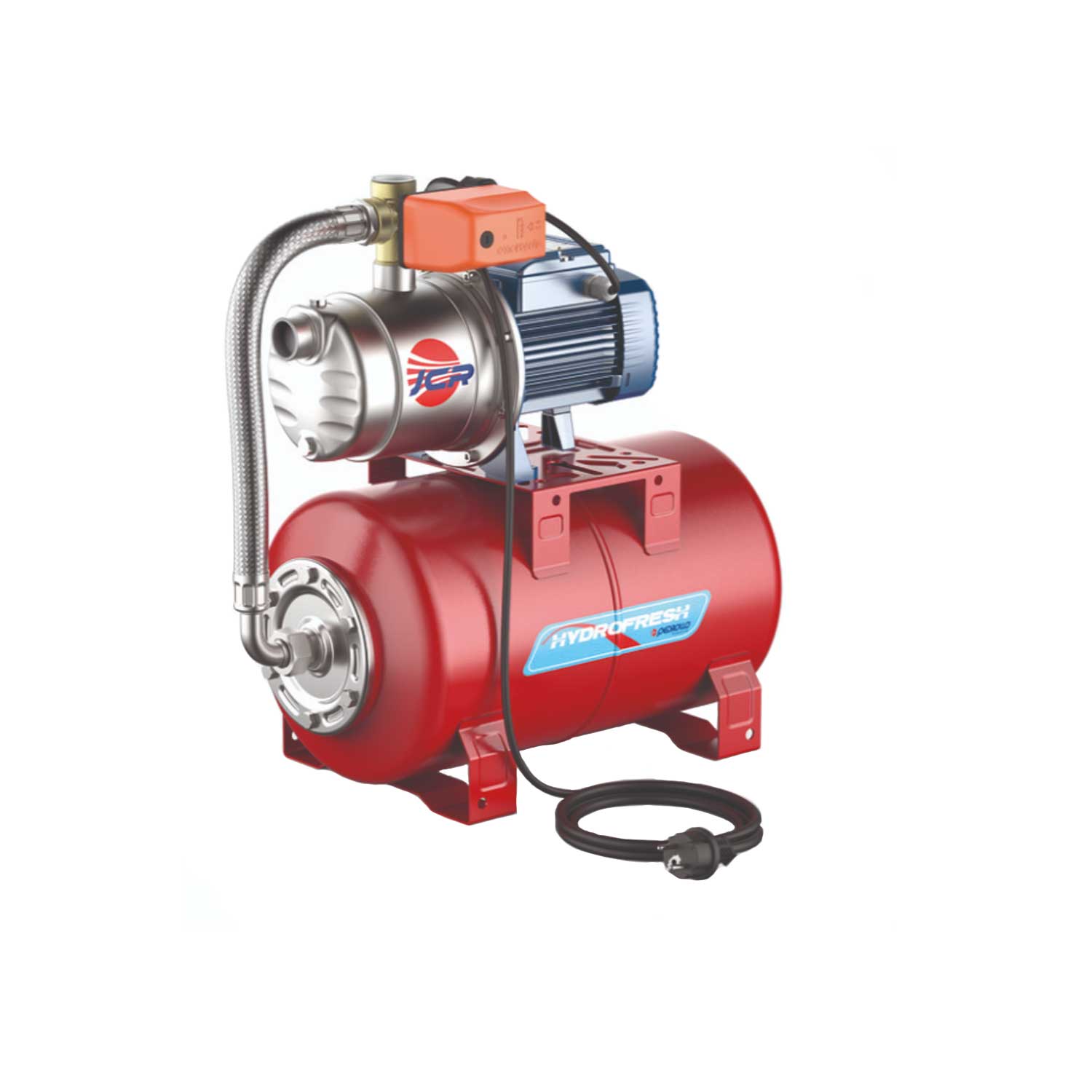 Gruppo autoclave Pedrollo JSWm 2AX - 24 CL per acqua pulita 1,5HP portata 70 l/min con ...