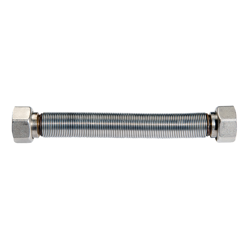 Flessibile estendibile 90/150 mm in acciaio inox per caldaie TAM MF 1/2''