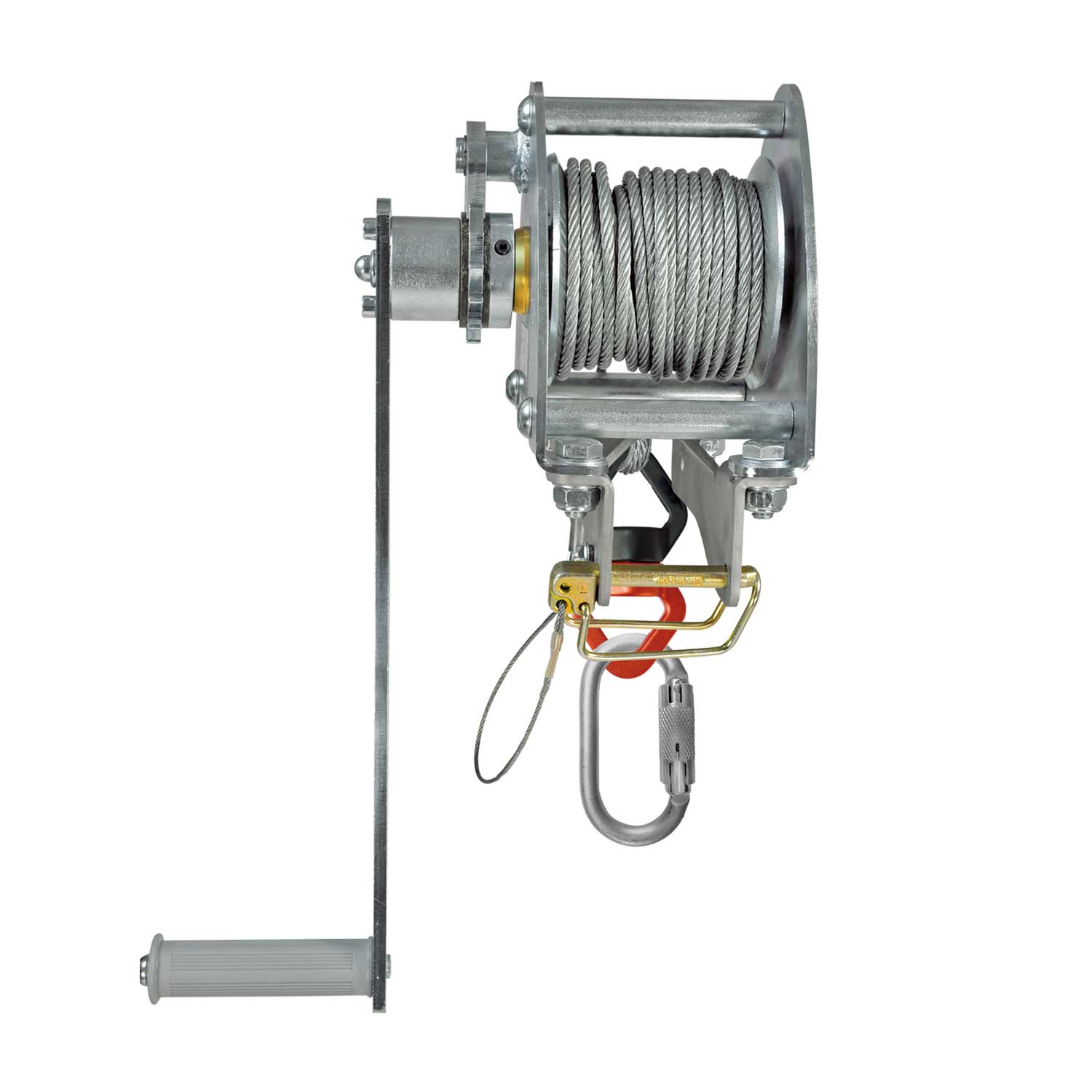 Verricello a fune Skylotec TRIBOC T WIND cavo acciaio antitorsione 15mt ...